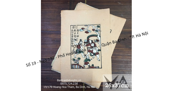 Tranh Đông Hồ Đánh Ghen